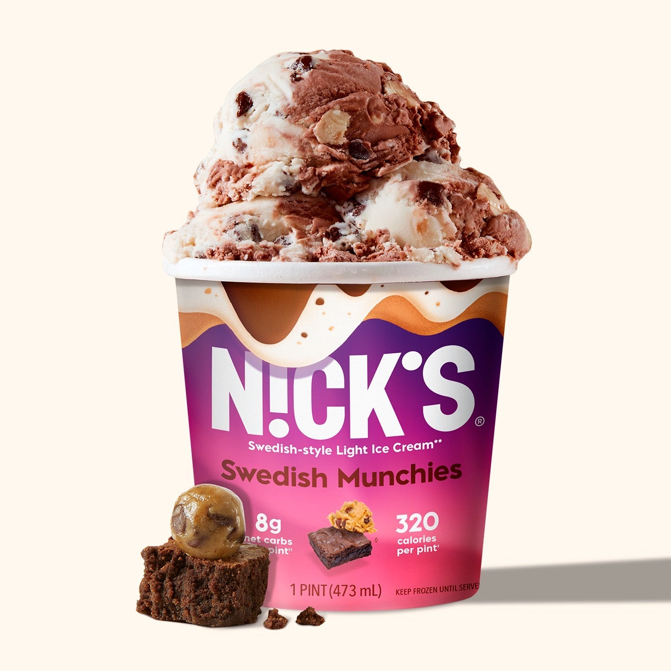 Swedish Munchies - Swedish-style Light Ice Cream | Nick’s – N!CK'S